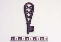 Bronze Key with Decorated Handle